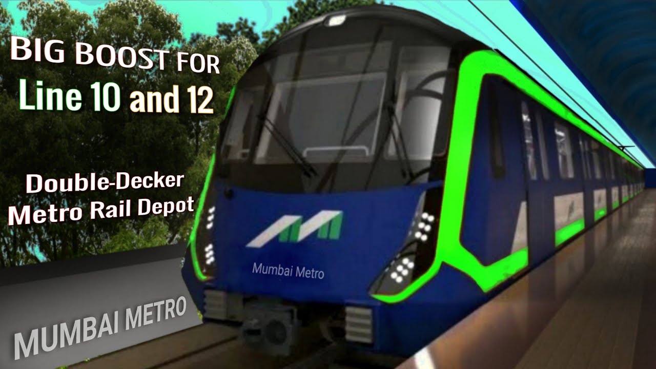 Boost for Line 10 and 12 | First Double-Decker Depot at Mogharpada ...