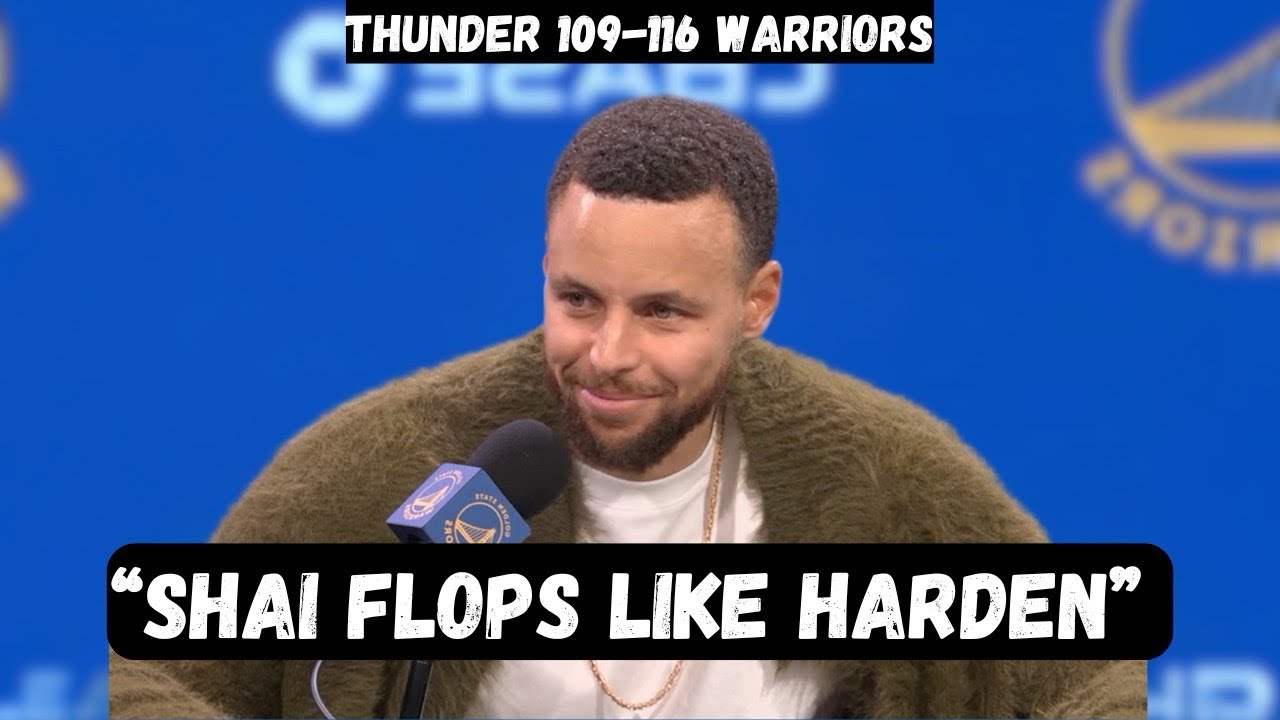 Steph Curry BLASTS Shai Gilgeous Alexander - Post Game Interview ...