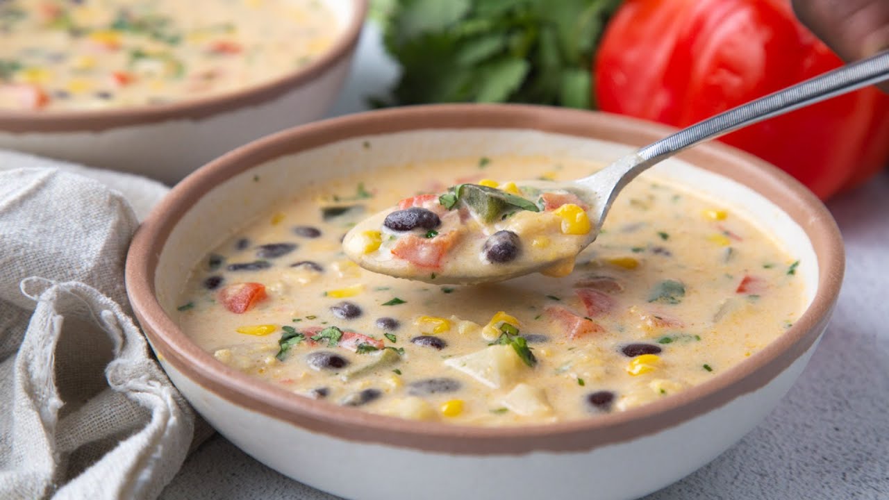 Copycat Panera Corn Chowder Recipe - YouTube