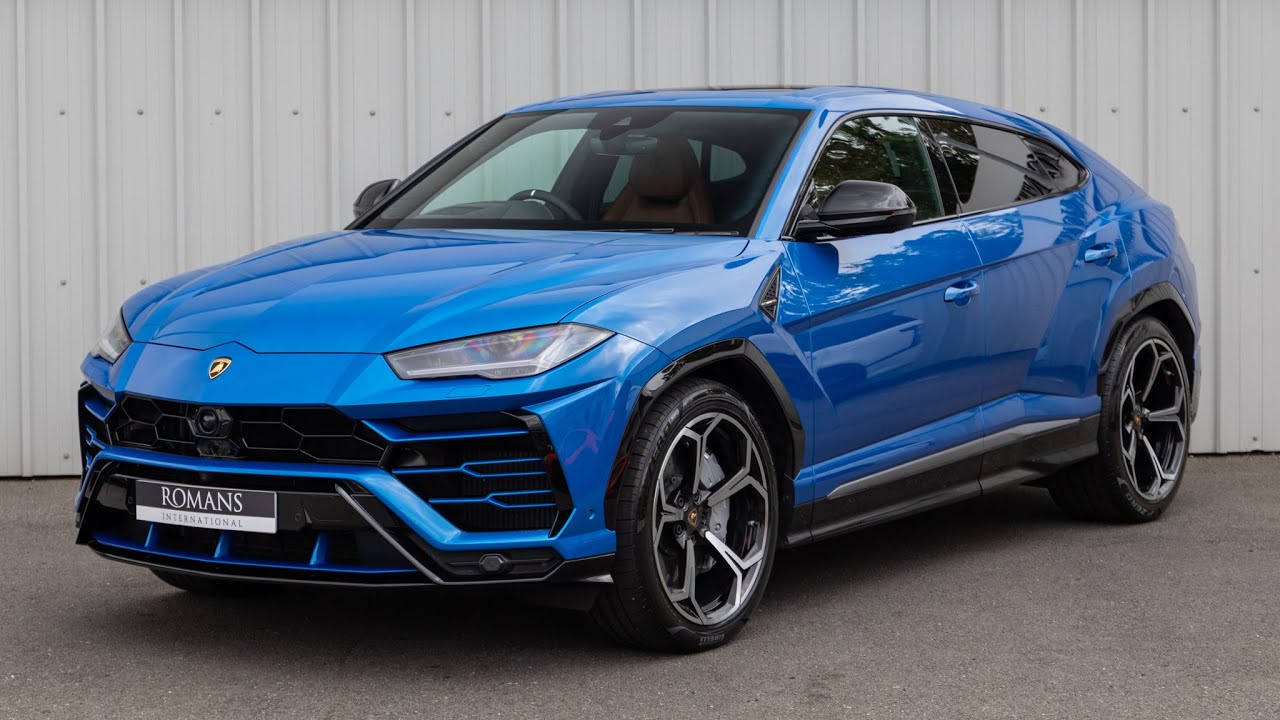2019 Lamborghini Urus - Blu Eleos - Walkaround & Interior | Romans ...