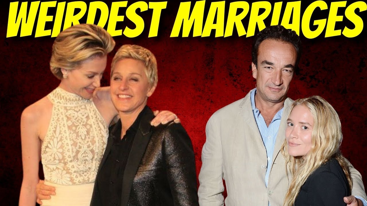Weirdest Marriages in Hollywood - YouTube
