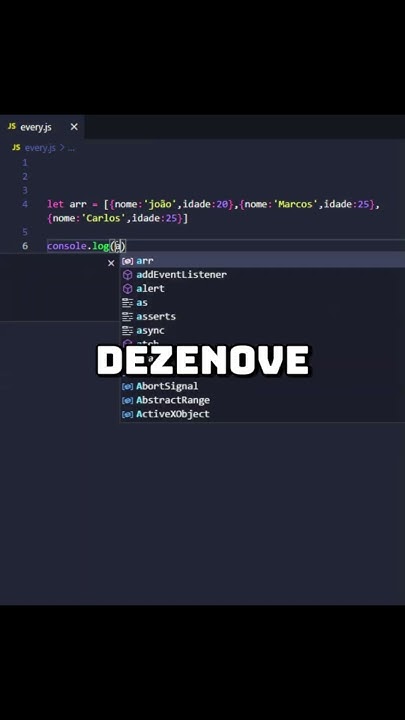 Every No Javascript Programação Python Codingbr Programação Javascript Desenvolvedor Youtube