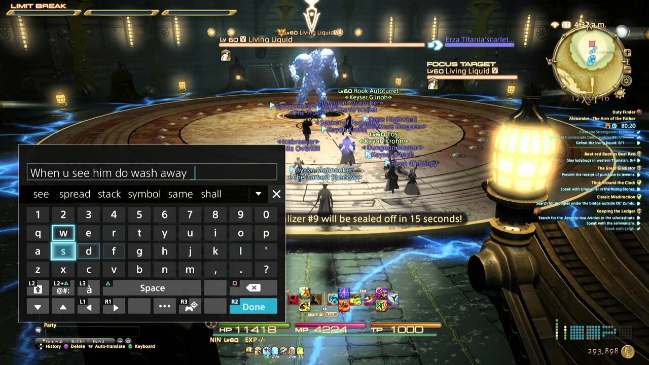 Final Fantasy XIV: Alexander Turn 3 Duty Finder! Ninja POV - YouTube
