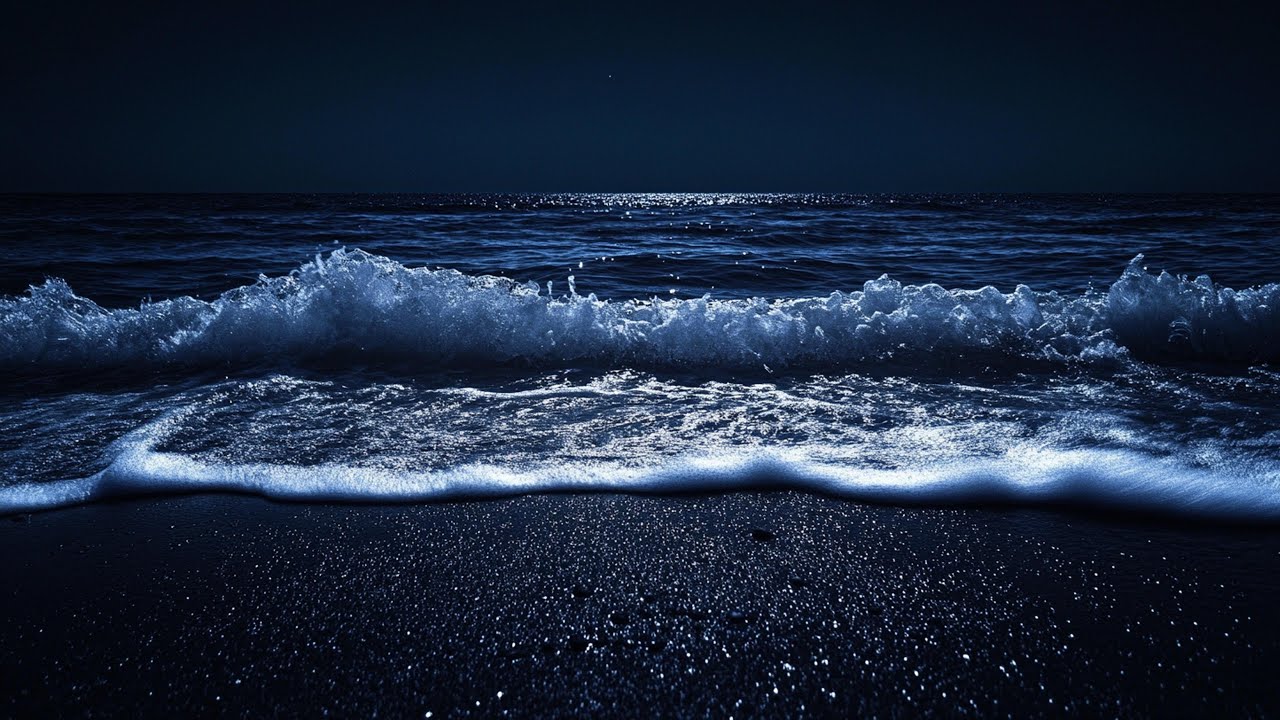 Deep Sleep Ocean Sounds - Relaxing Ocean Waves for Anxiety, Depression ...
