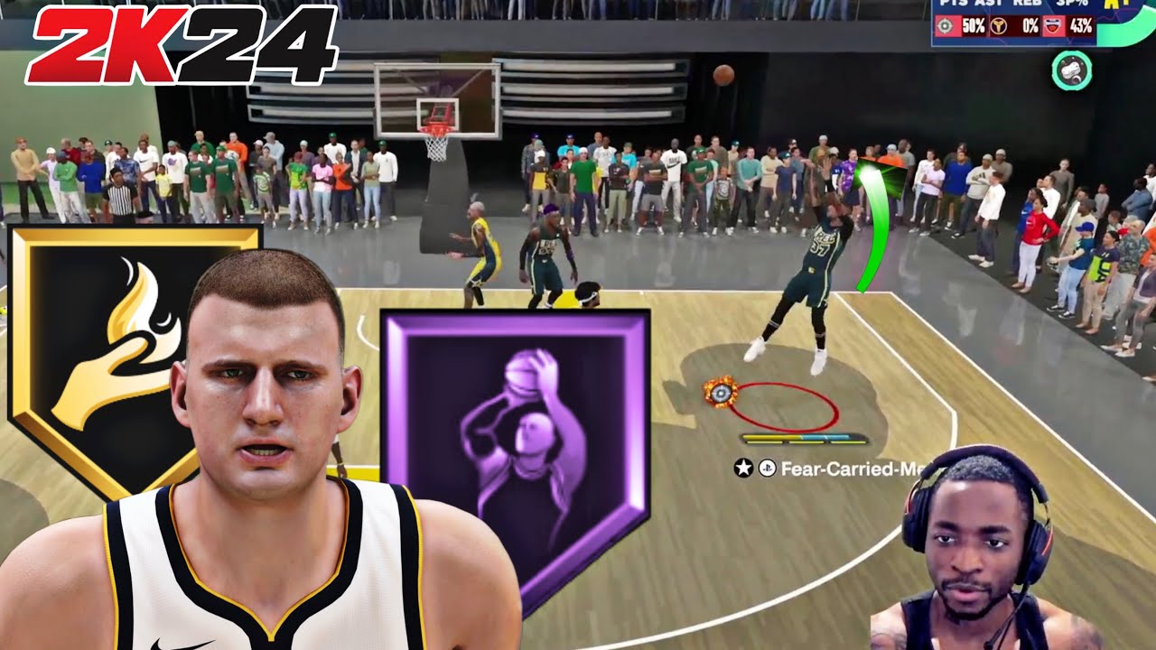 7'0 SHOT CREATING POST SCORER DOMINATING SQUAD REC ON NBA 2K24 (NEED ...