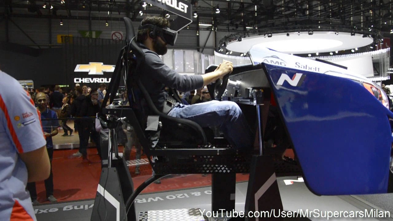 The Best Driving Simulator in the World: Hydraulic Seats and Oculus ...