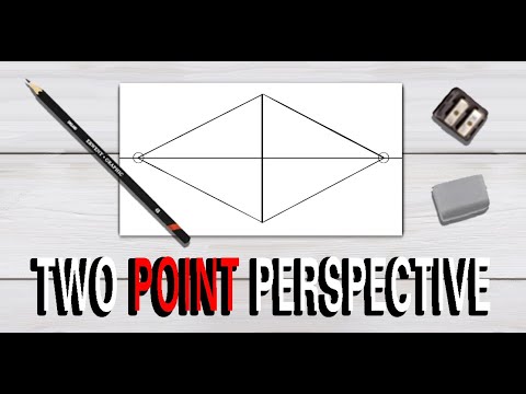 2 Point Perspective Digital Drawing Tutorial - YouTube