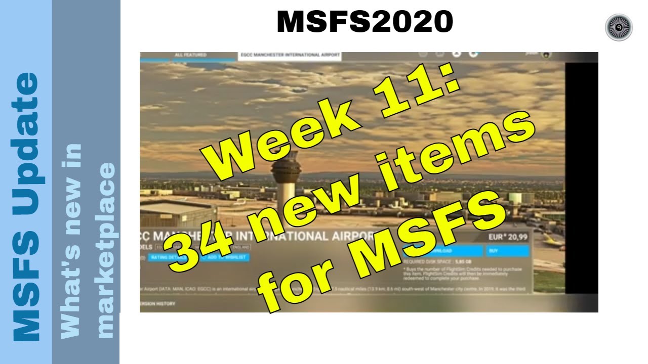 Flight Simulator 2020 - MSFS Update - What's new in the marketplace ...