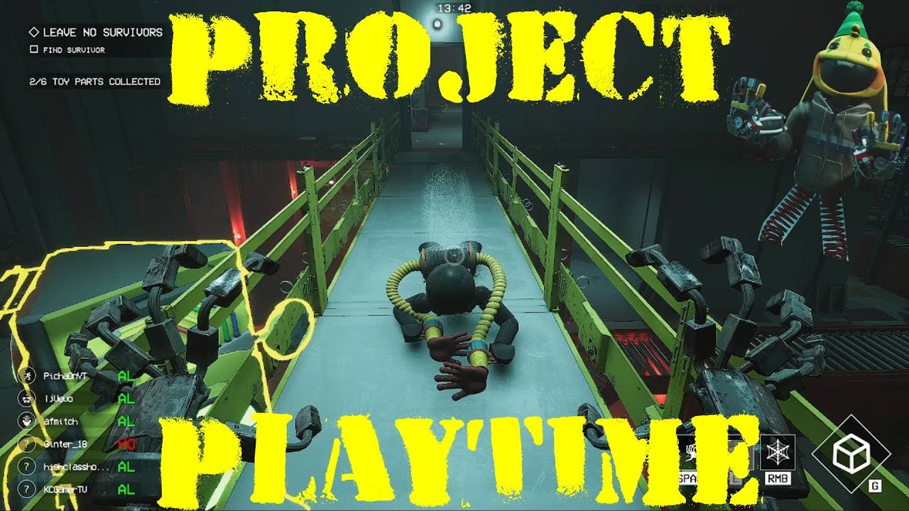 Project Playtime Part 4: I Became Robot Mommy Long Legs - YouTube