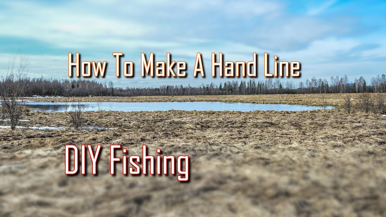 Survival Skills, How To Make A Hand Line 🐟🐟 - YouTube