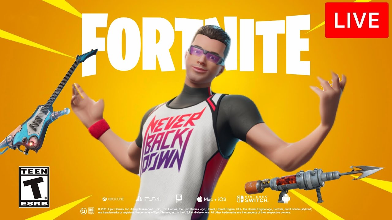 🔴 [LIVE] *NEW* FORTNITE UPDATE! (NICKEH30 & METALLICA EVENT) - YouTube