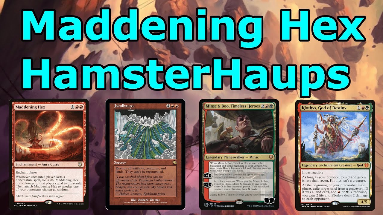 Maddening Hex HamsterHaups! (Legacy GR Prison with Minsc & Boo, Maddening Hex, and Jokulhaups ...