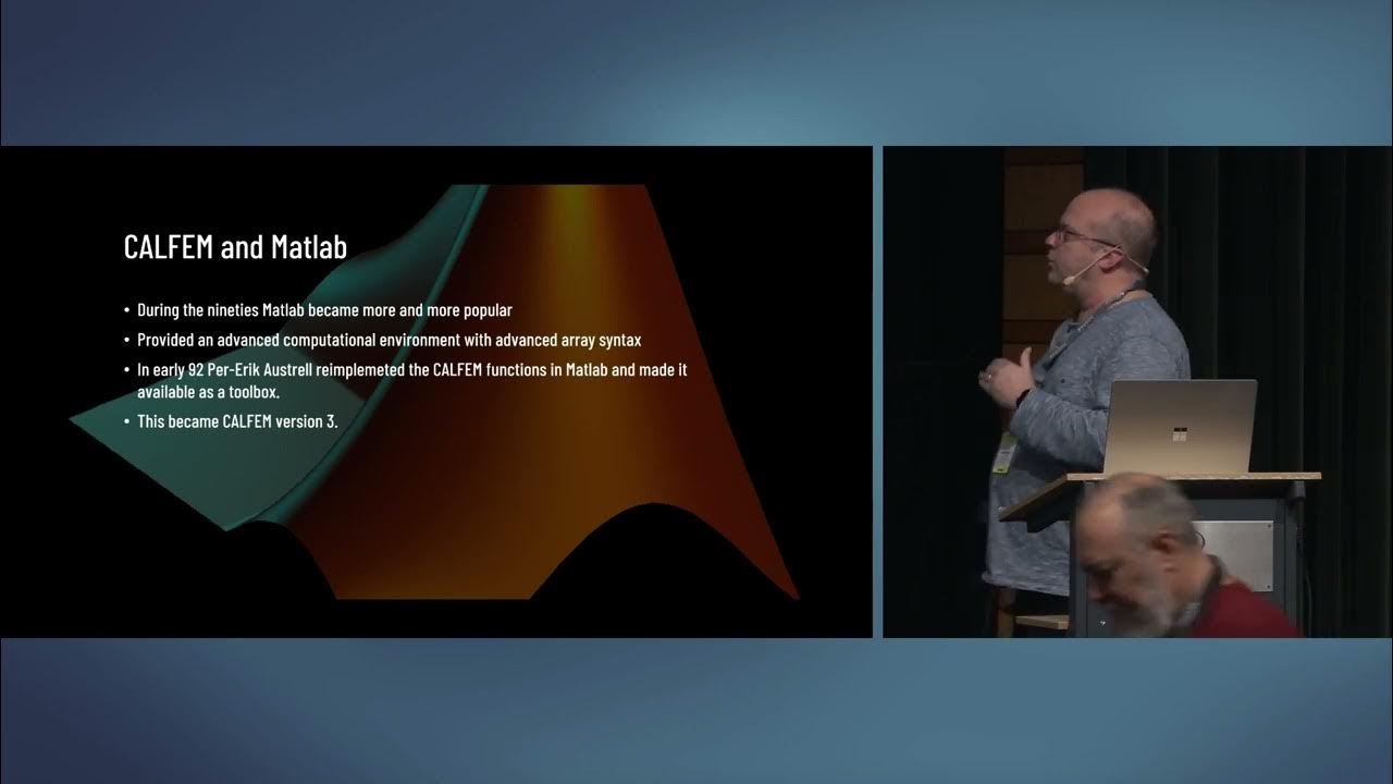 CALFEM - Teaching the Finite Element method in Python by Jonas Lindemann - YouTube