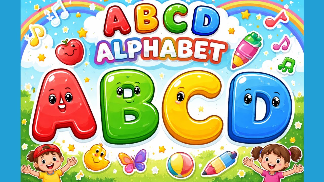 Learn ABCD Alphabet | A B C D Letters for Kids Learning Video | Kids ...