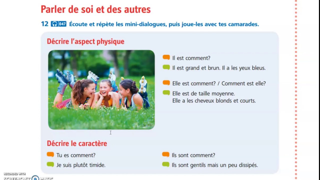 L'ASPECT PHYSIQUE - YouTube