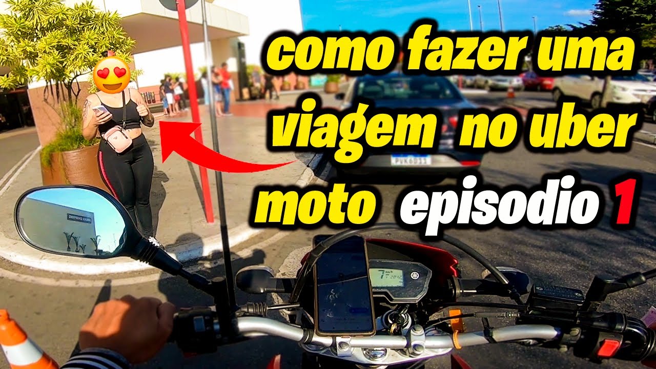 como funciona aplicativo uber moto ( passo a passo) - YouTube