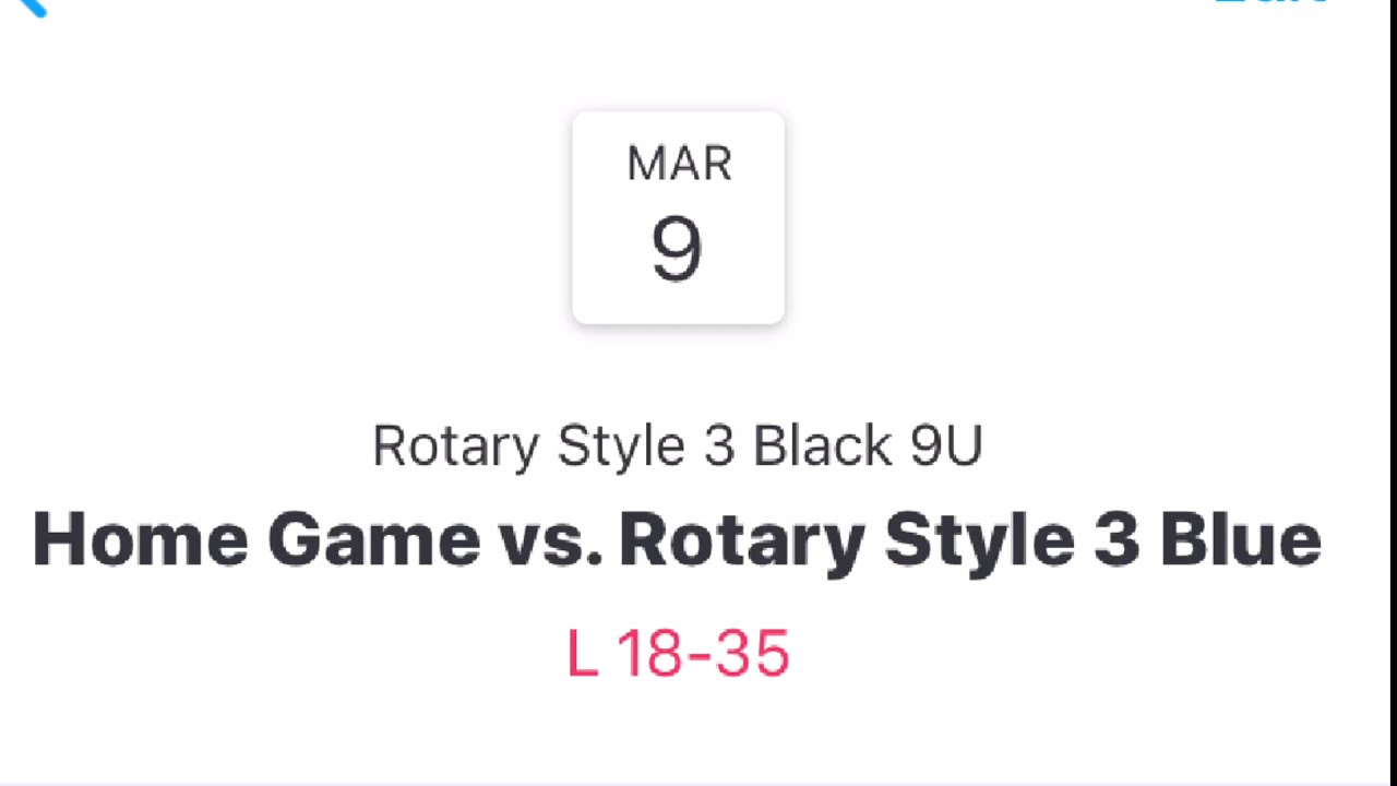 Seattle Rotary Style Black 3rd Grade - 03🏀09🏀2019 - 11am vs Blue - YouTube