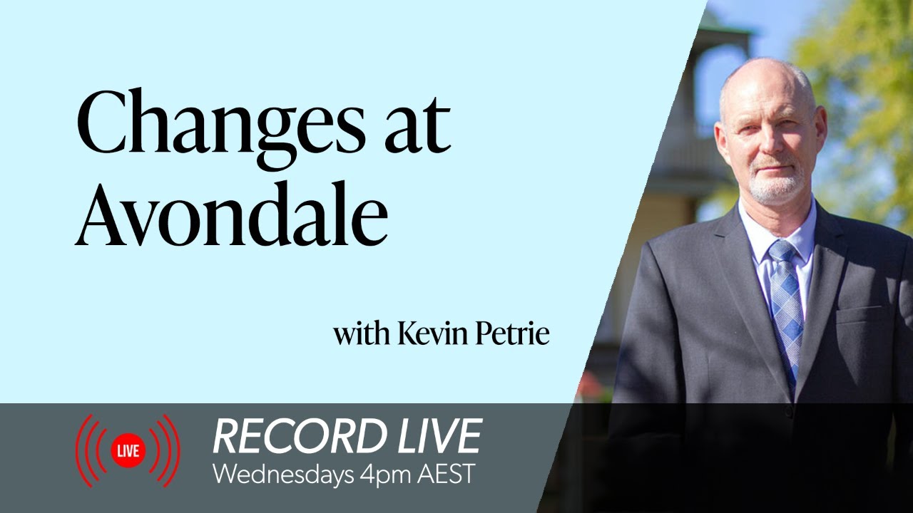 Changes at Avondale with Kevin Petrie - YouTube