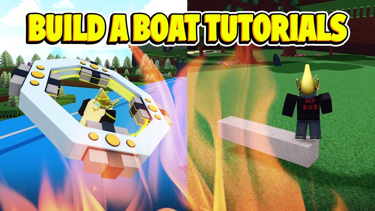 2 Roblox Build a Boat for Treasure Tutorials: How to make a Grinder and ...