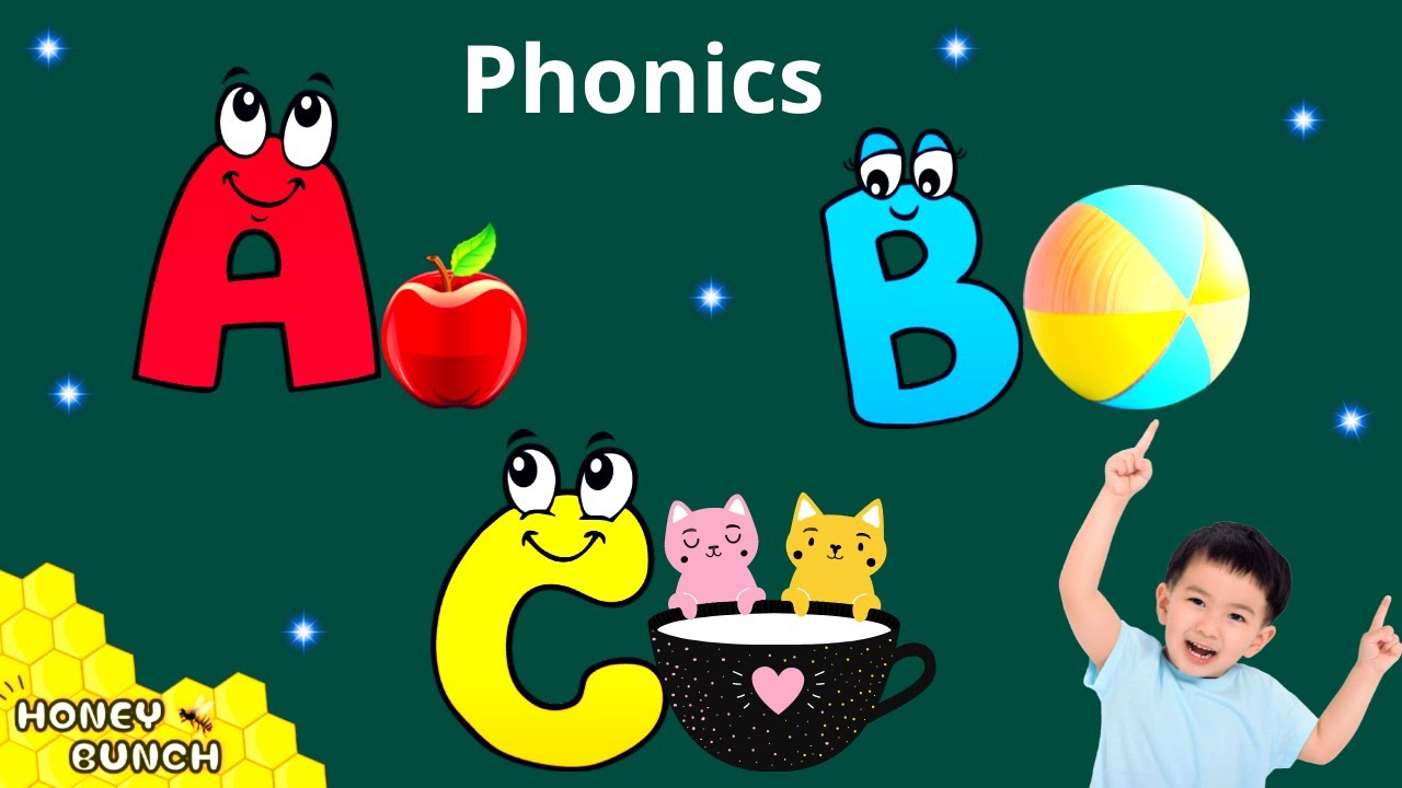 English | Phonics | Kids | Toddlers | Learn Phonics | Animation |A is ...