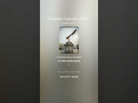 Girouette Capitalist-ARSON