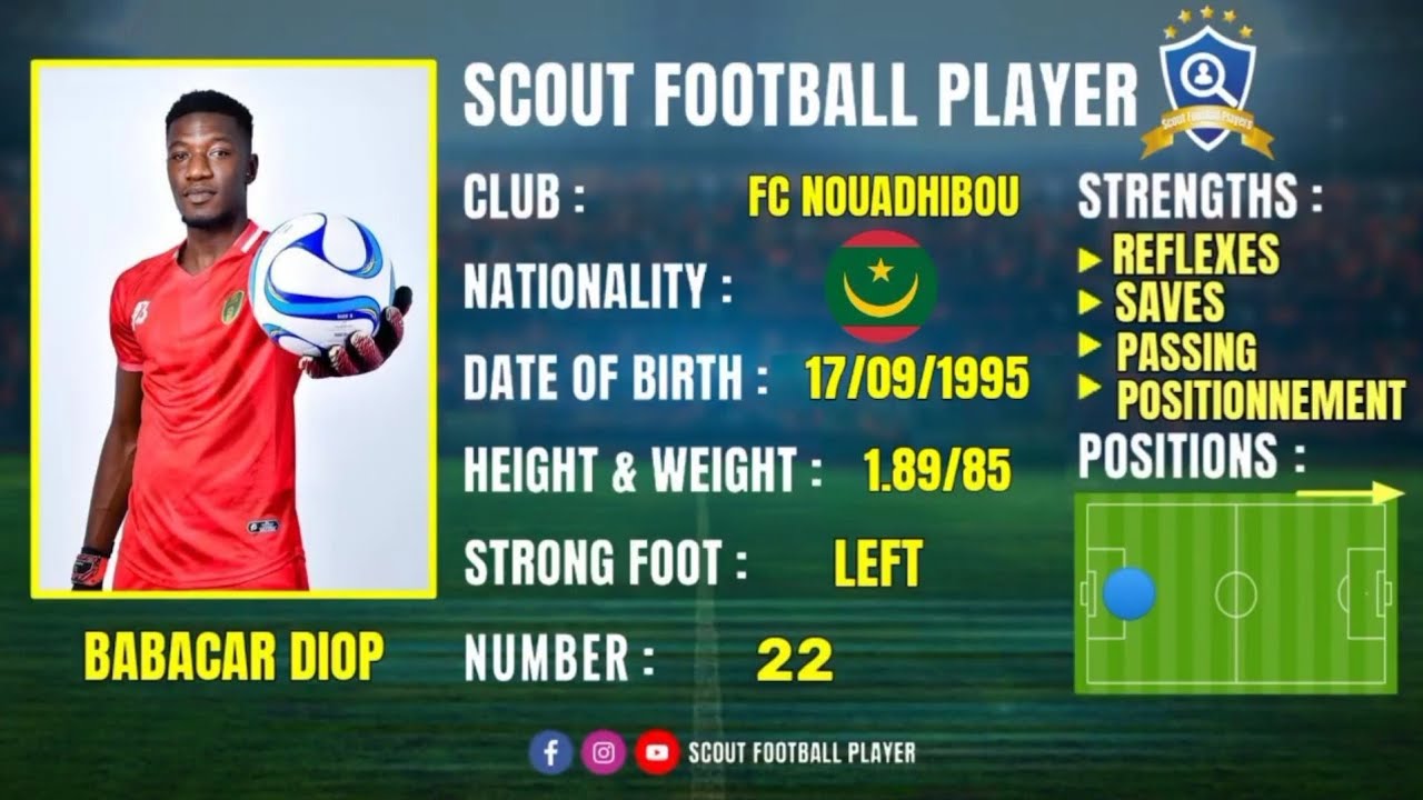BABACAR DIOP 🔵 GOALKEEPER 🔵 MAURITANIA & FC NOUADHIBOU 🔵 BEST SAVES ...