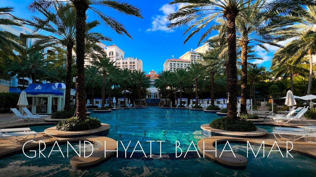 GRAND HYATT BAHA MAR BAHAMAS | Full Tour of this Nassau Paradise in 4K ...