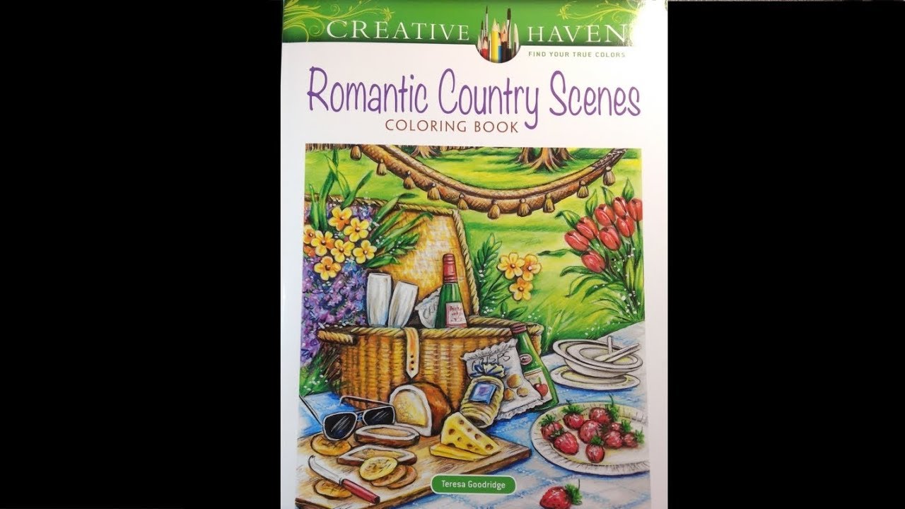 Romantic Country Scenes - Flipthrough and thoughts - YouTube