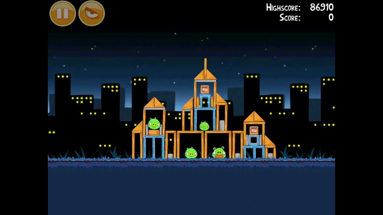 Angry Birds Danger Above 7-5 Walkthrough 3 Star - YouTube