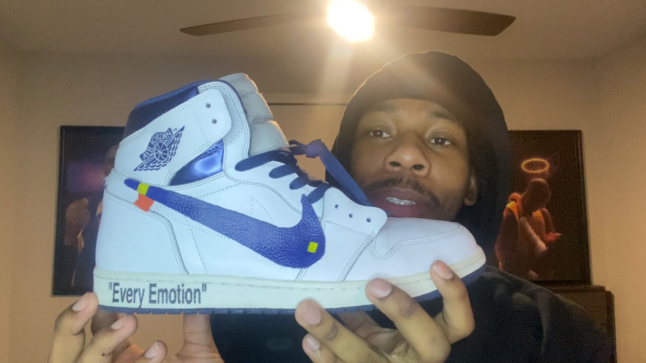 Custom Off-White Air Jordan 1‼️‼️ - YouTube