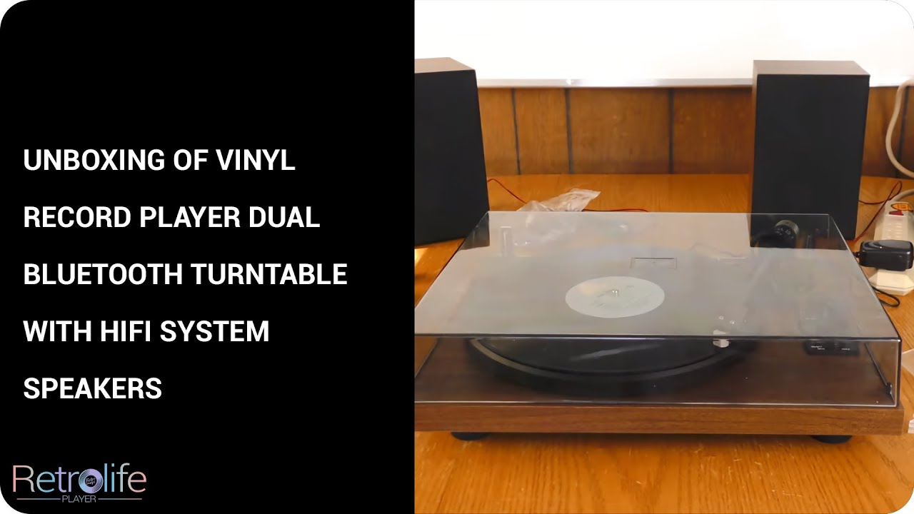 Retrolife turntable UD006 Unboxing & Review Detailed:Everthing you want ...