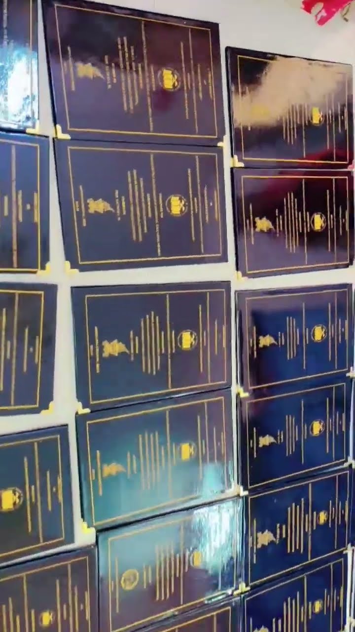 GOLDEN BINDING OR BLACK BOOK BINDING #binding #bookbinding - YouTube