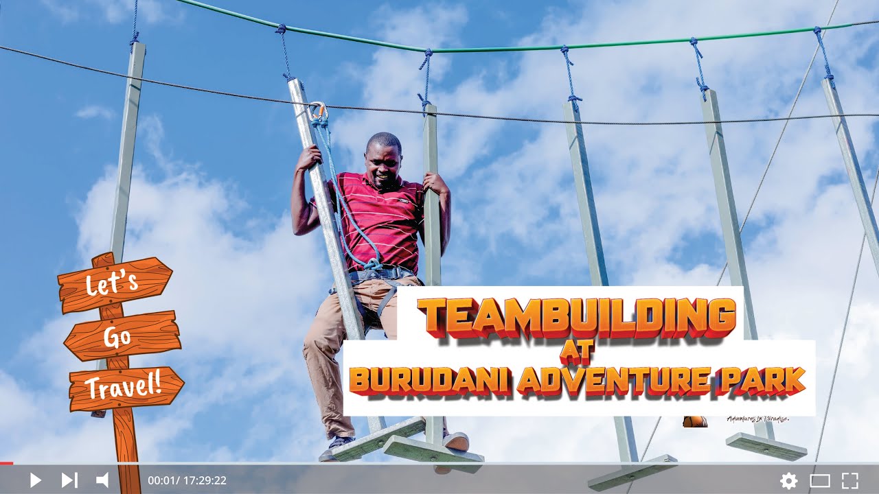 TEAM BUILDING AT BURUDANI ADVENTURE PARK - YouTube