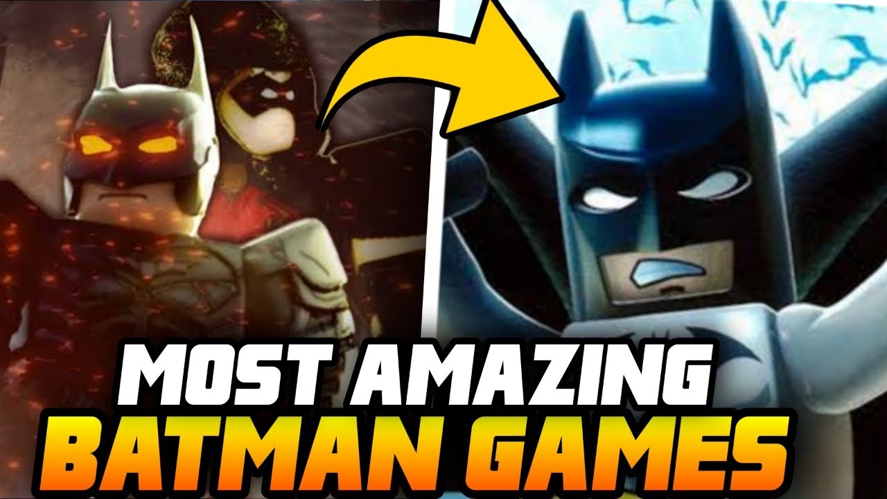 MOST AMAZING BATMAN GAMES ON ROBLOX IN 2022! - YouTube
