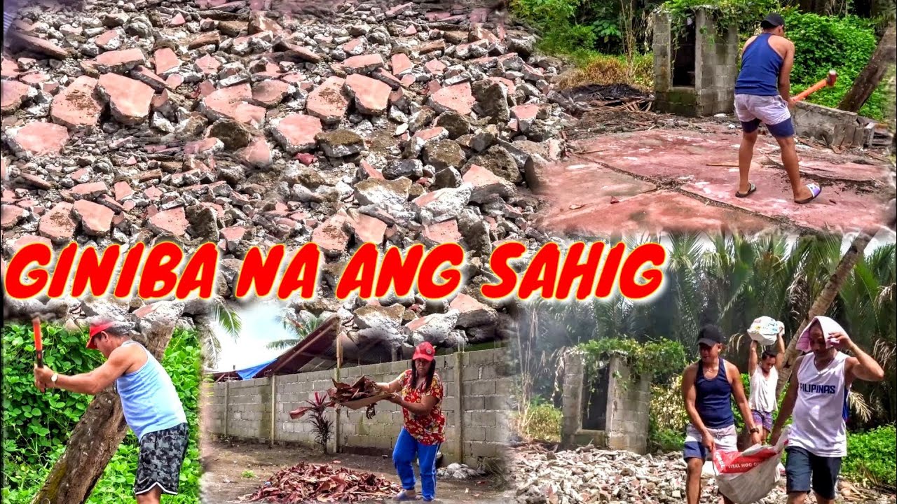 GINIBA NA ANG SAHIG SA AMING BAHAY l BAHAY SERYE PART 3 - YouTube