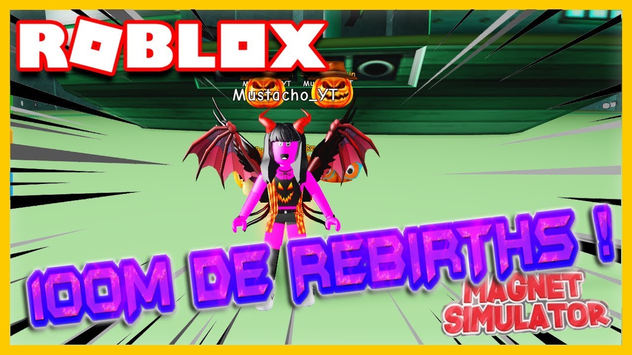 UNE ZONE A 100M DE REBIRTHS !! | Roblox Magnet Simulator - YouTube