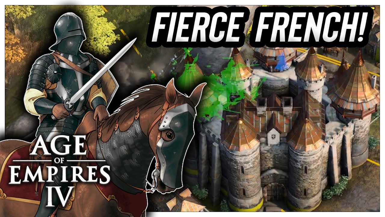 The French are FIERCE in Age of Empires 4! - YouTube
