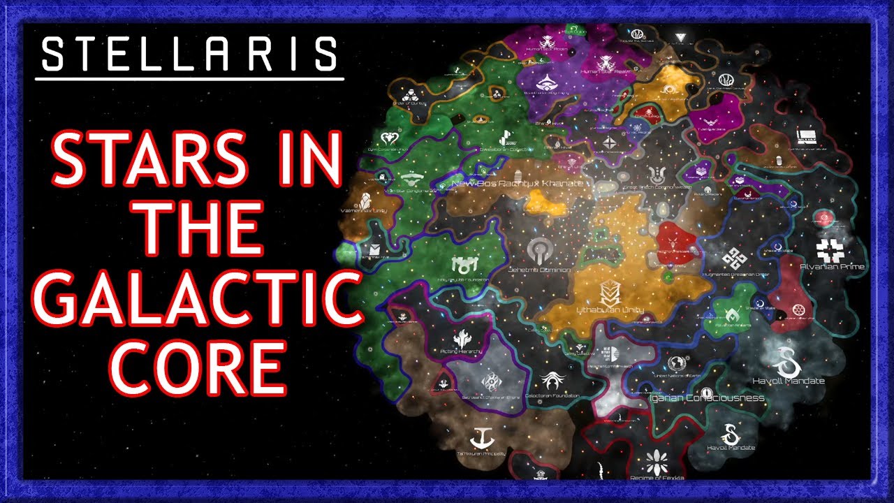 Stellaris, but with Stars in the Galactic Core - YouTube