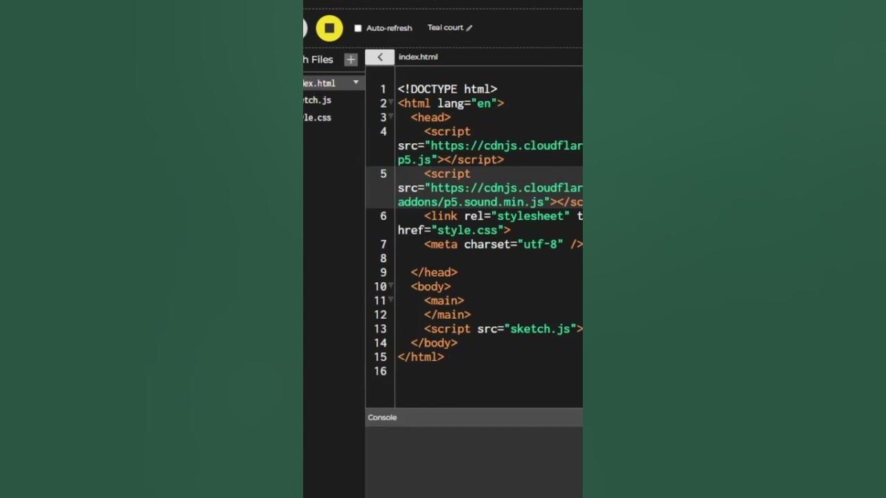 Easy way to use p5.js on Visual Studio Code - YouTube