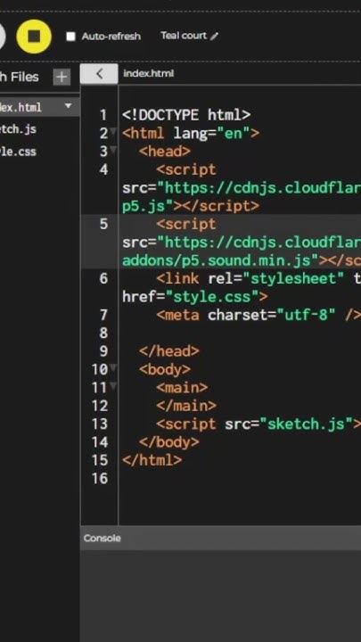 Easy way to use p5.js on Visual Studio Code - YouTube
