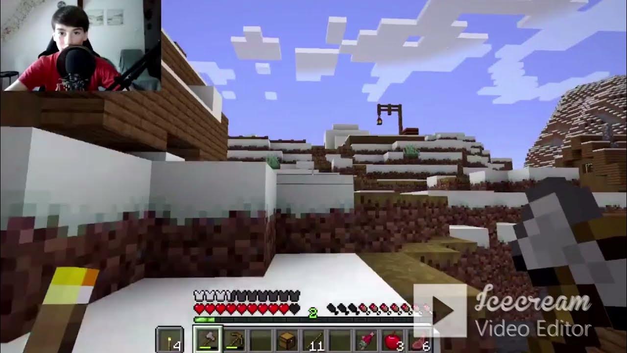 Выживание в MINECRAFT. Зимний Биом! - YouTube