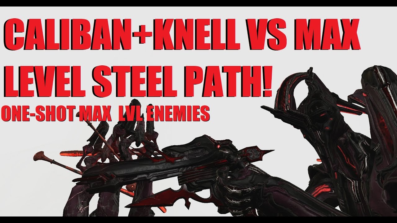 [WARFRAME] KNELL PRIME DPS Vs MAX LEVEL STEEL PATH DISRUPTION! l The ...