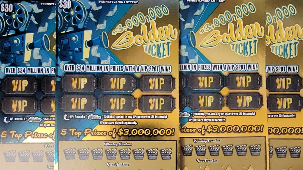 FIX YOUR MACHINES PA! 3,000,000 GOLDEN TICKET $120 OF PA LOTTERY $30 ...
