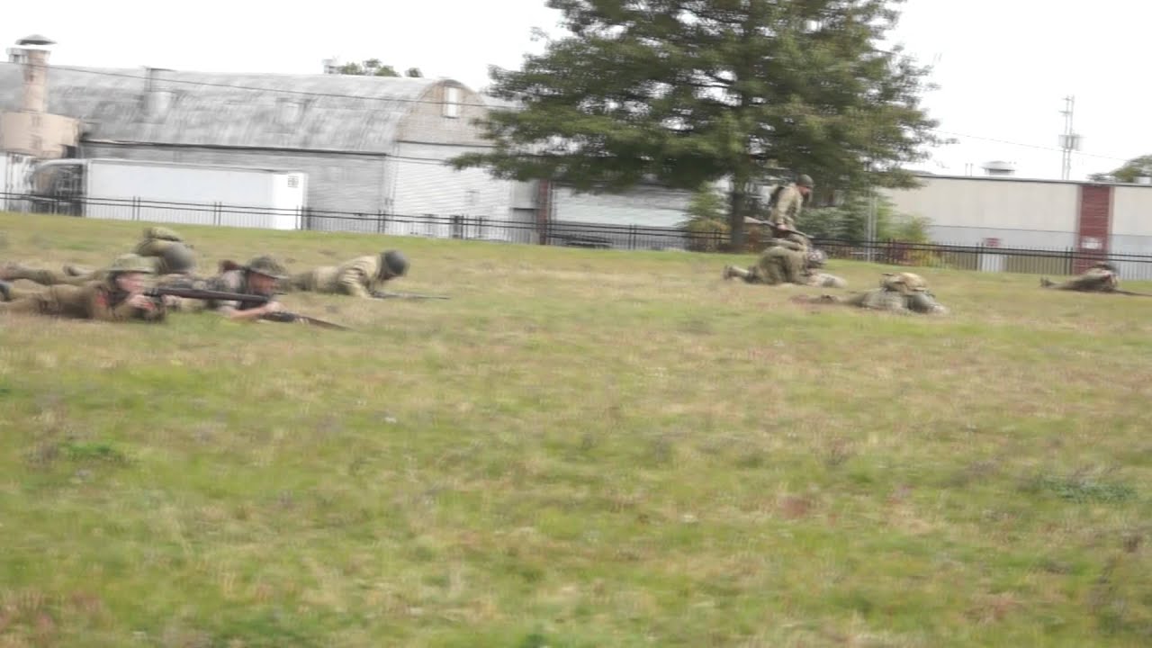 WW2 Battle - Franklin Park 2014 - YouTube
