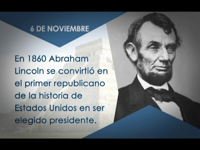 Abraham Lincoln Elegido Presidente