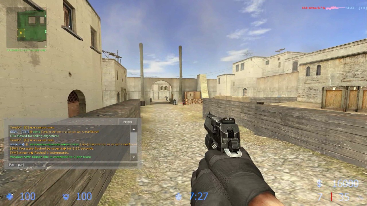 Counter strike source Online Server Thailand SEAL - [TH] - YouTube