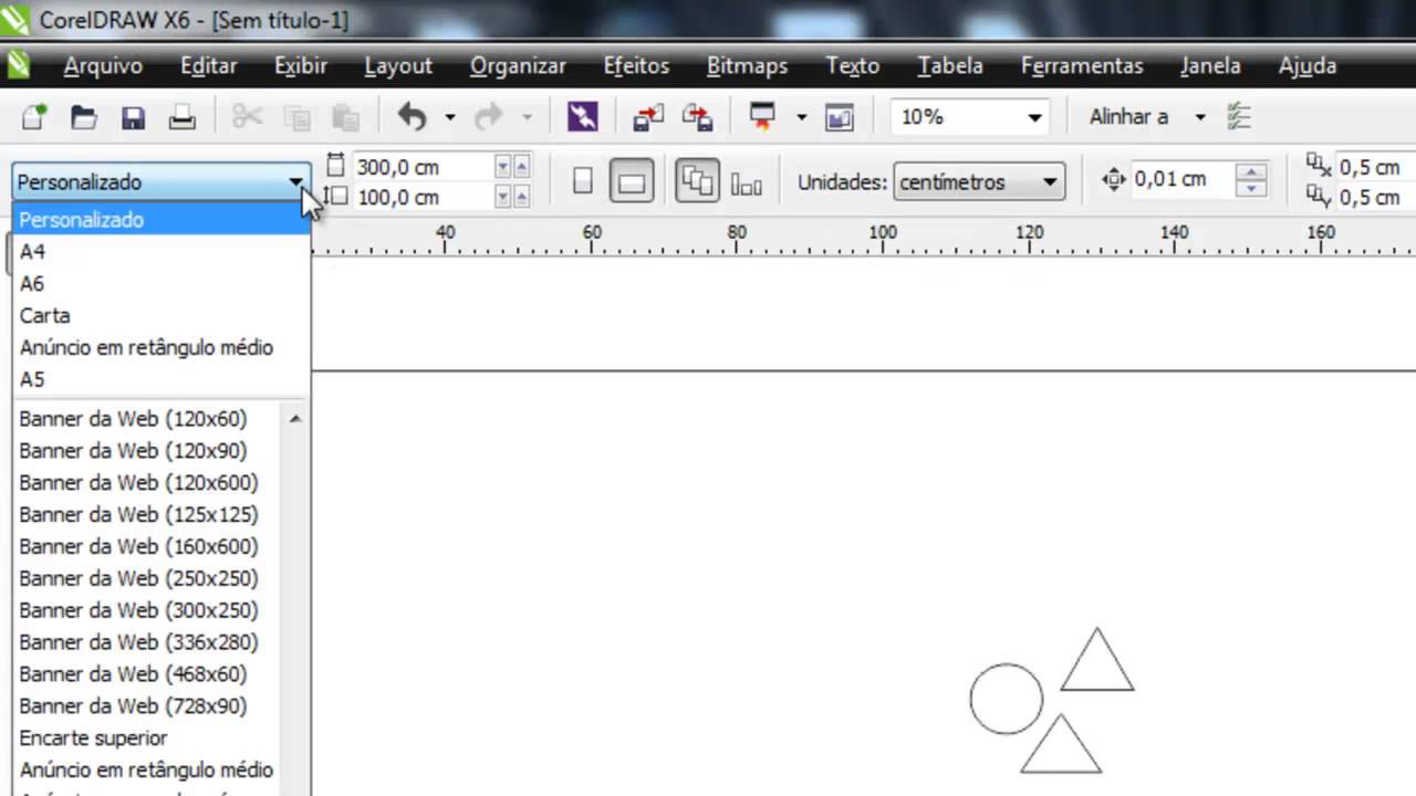 Curso de Corel DRAW X6,aula 2,Interface gráfica - YouTube