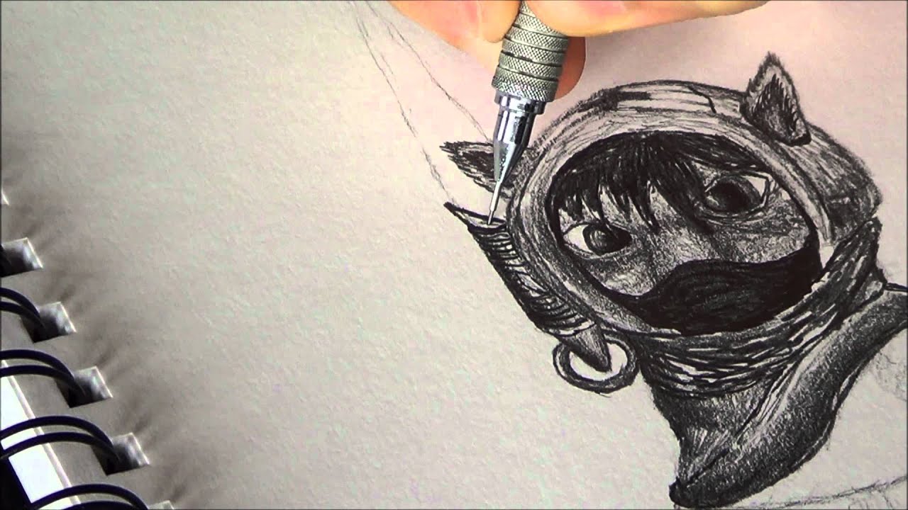 Drawing Arctic Ops Kennen - League of Legends Drawings - YouTube