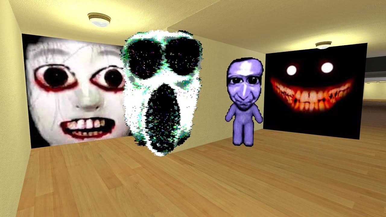Aheno and Ambush, Smiler and Ao Oni Garry’s Mod NextBot - YouTube