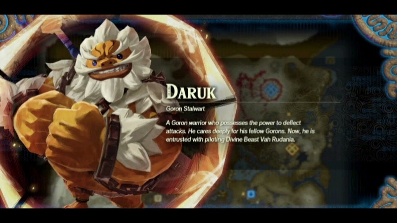 The Champion Daruk | Hyrule Warriors: Age of Calamity - YouTube